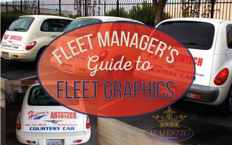 Fleet Manager's Guide to Fleet Graphics | Majestic Sign Studio
